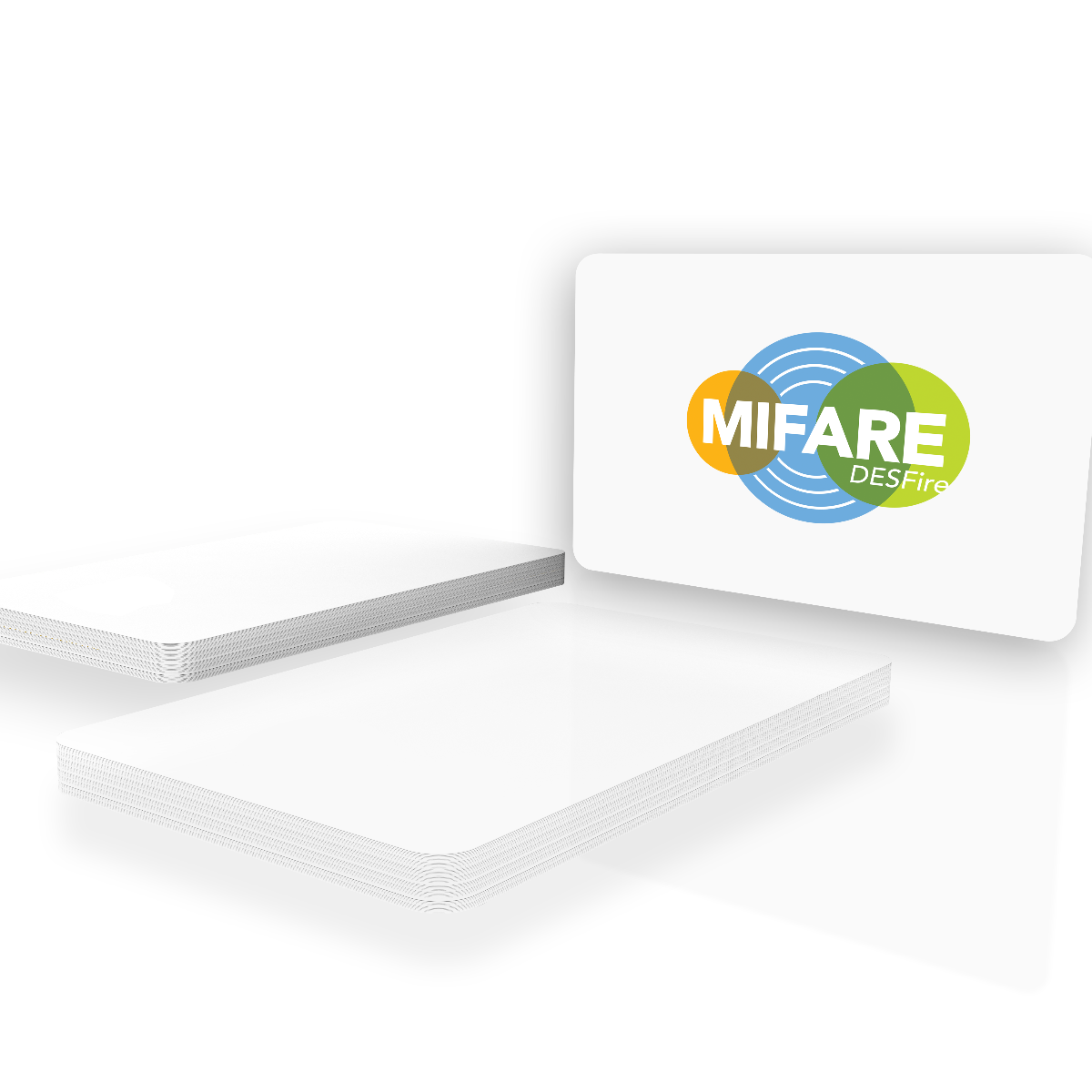 NXP Mifare DESFire EV1 4K Blank White Cards - ID Cards Direct