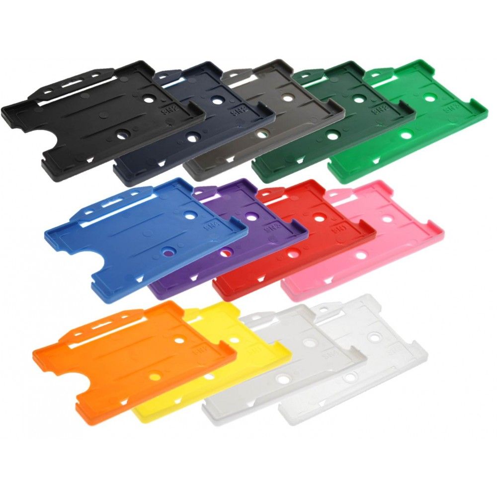 Recyclable Open Faced Rigid ID Card Badge Holder – ID Cards Direct